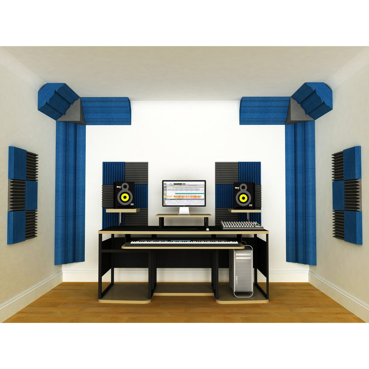 Acoustic Foam Corner Cubes | EQ Acoustics